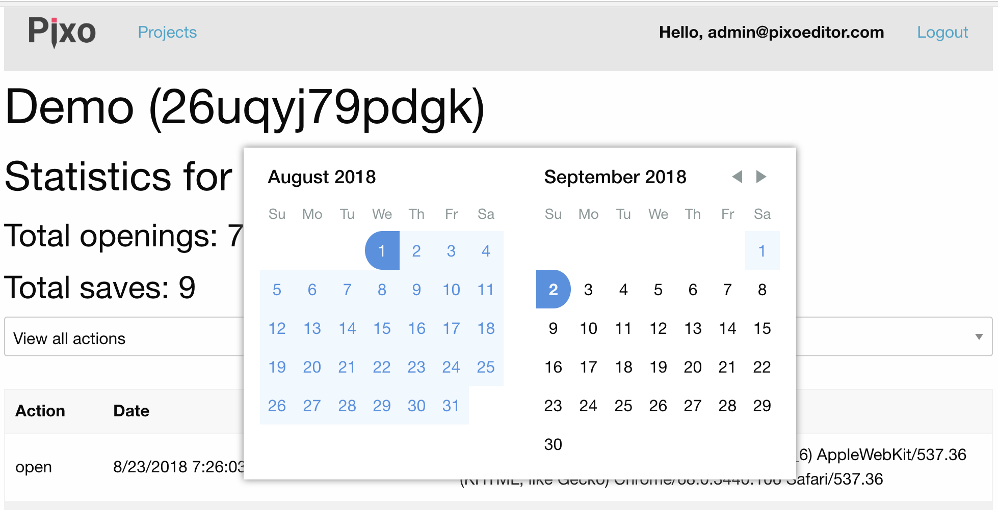The updated Control Panel is out! – Pixo Image Editor