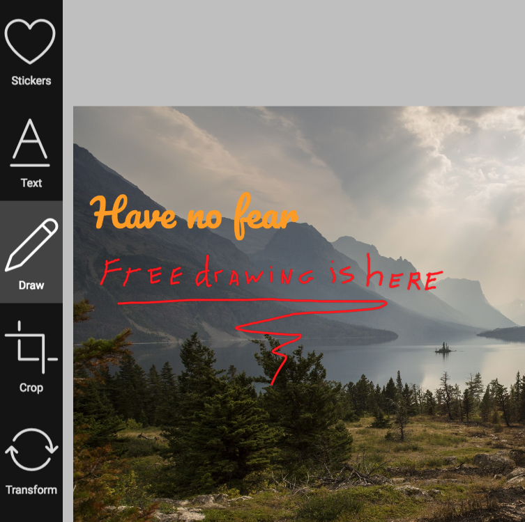 Promise fulfilled: enjoy the free drawing! – Pixo Image Editor