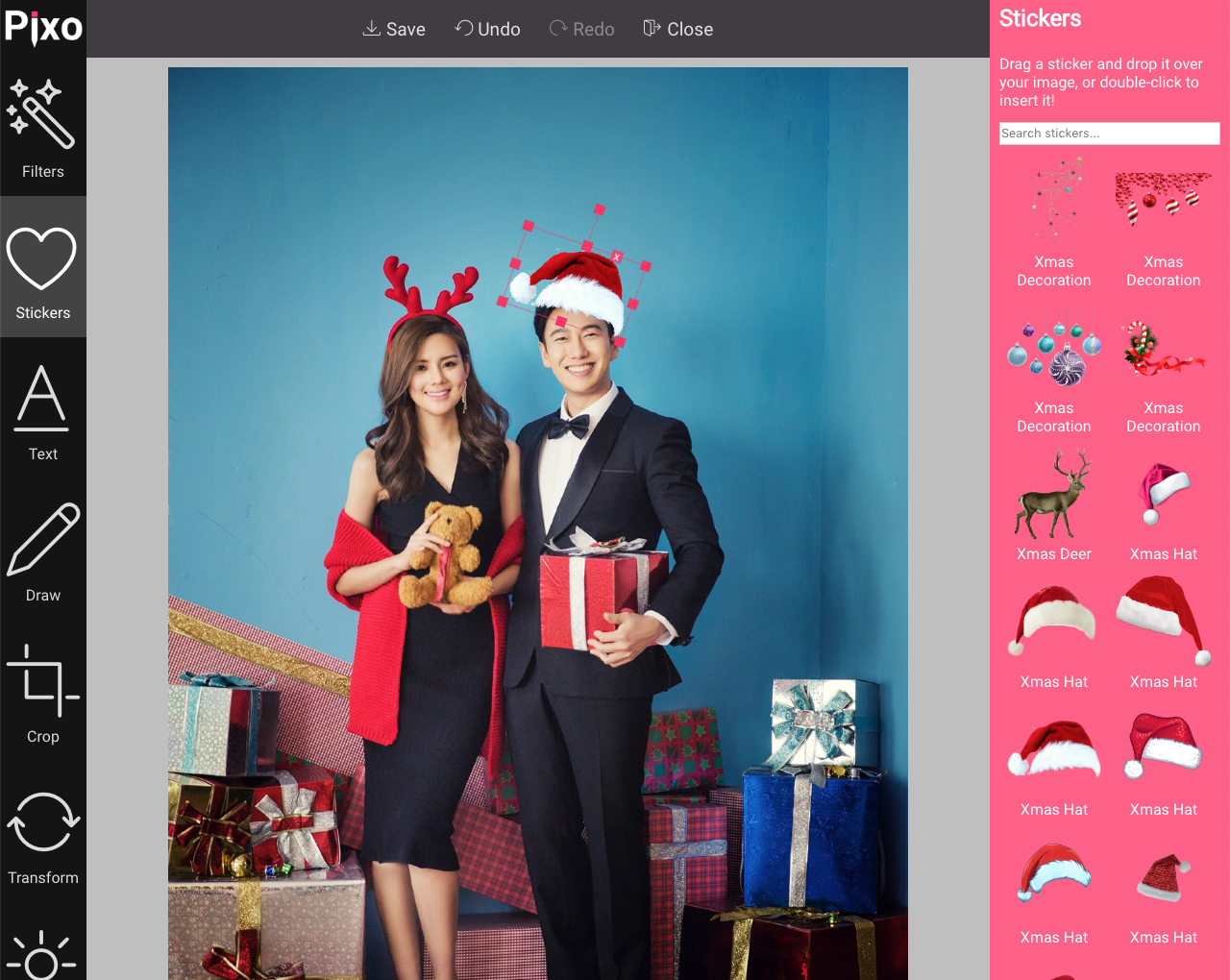 Merry Christmas, devs! – Pixo Image Editor