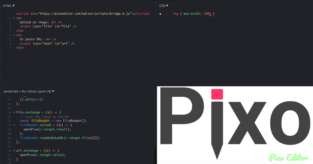 Example: Watermark – Pixo Image Editor